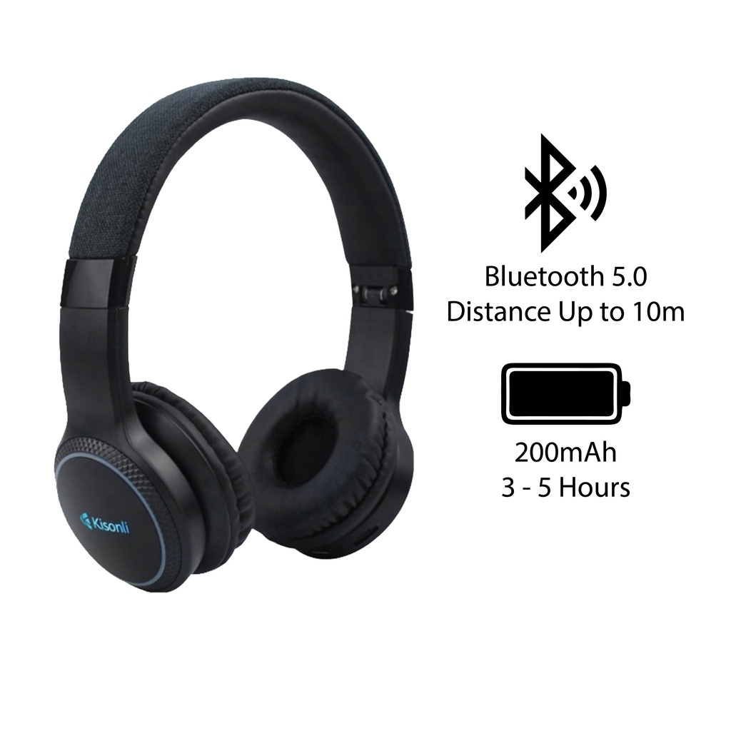 Kisonli A6 Wireless Bluetooth Headset | Shopee Malaysia