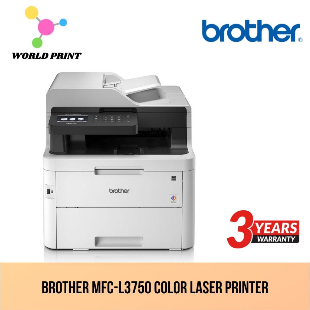 BROTHER MFC-L3750CDW COLOR LASER PRINTER | Shopee Malaysia