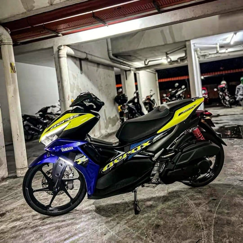 NVX V2 AEROX KUNING BIRU 2023 ORIGINAL INDONESIA | Shopee Malaysia