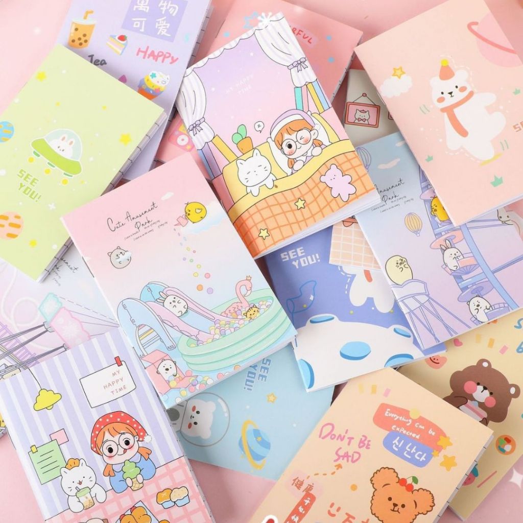 ASOTV® 1 Pc 4057G Mini Writing Booklet Memo Notepad Students Note Book ...