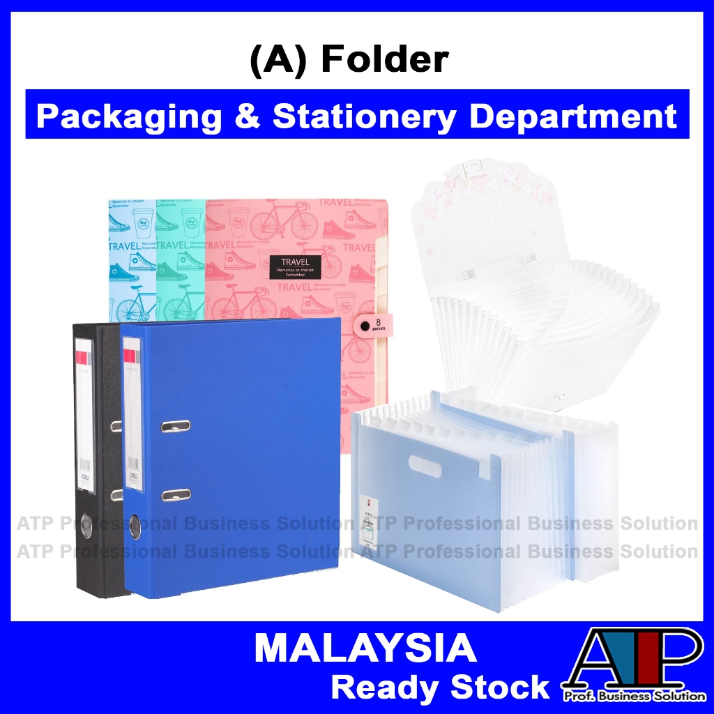 Deli🏫 A4 PP PVC Management File Office School A4 Paper Organizer Report ...