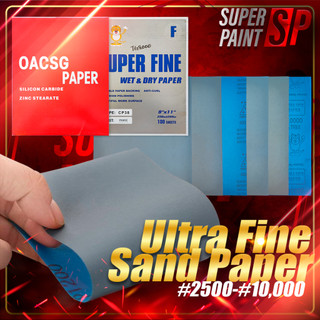 Ultra Fine Sand Paper #2500 to #10000 Waterproof Wet & Dry Sandpaper ...