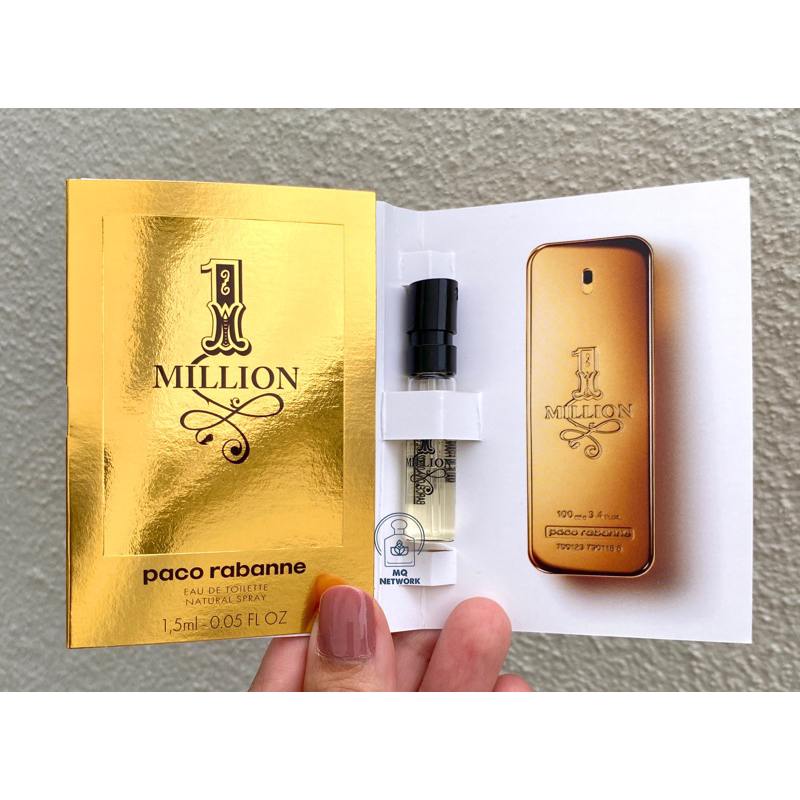 Sample/Vials Paco Rabanne 1 Million EDT (1.5ml) | Shopee Malaysia