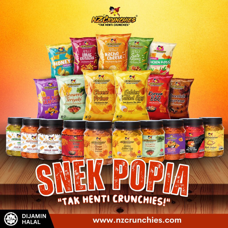 🔥HOT DEALS🔥NZ Crunchies (220gram) 10 delicious flavours 😋 + FREE ...