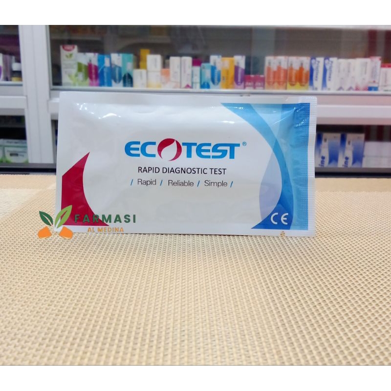 🌿 | ECOTEST Pregnancy Test Ujian Kehamilan ( 1 Test Cassette Ujian ...