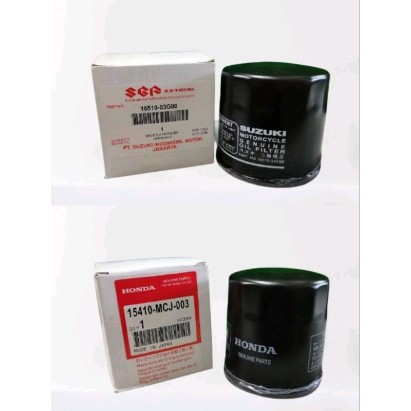 SUZUKI GSXR HONDA CBR CC250-CC1000 OIL FILTER MOTORBIKE MINYAK PENAPIS ...