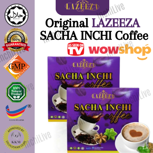 Sacha Inchi Coffee Premium 𝙊𝙍𝙄𝙂𝙄𝙉𝘼𝙇 𝙇𝙖𝙯𝙚𝙚𝙯𝙖 as seen tv Wow Shop Kopi ...