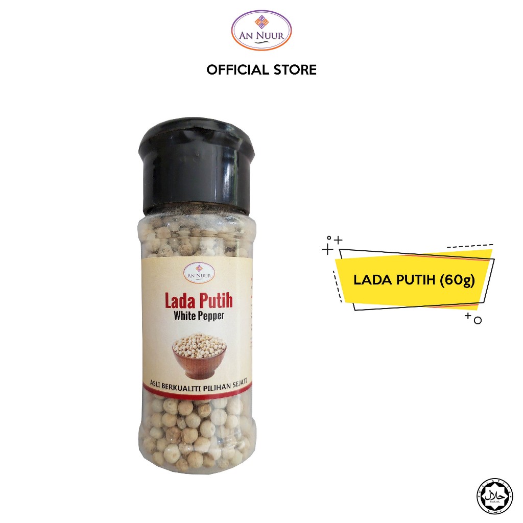 Rempah An Nuur Dalam Botol (Lada Hitam, Lada Putih, Serbuk Cili, Kulit ...