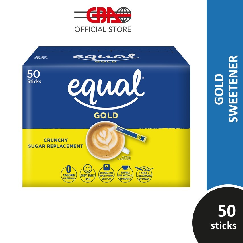 Equal Gold Sticks (50's) | Shopee Malaysia
