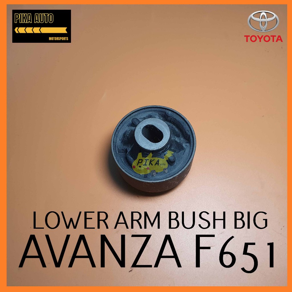 TOYOTA AVANZA F651 F652 F653 / ARUZ LOWER ARM BUSH BIG SIZE 48655-BZ120 ...