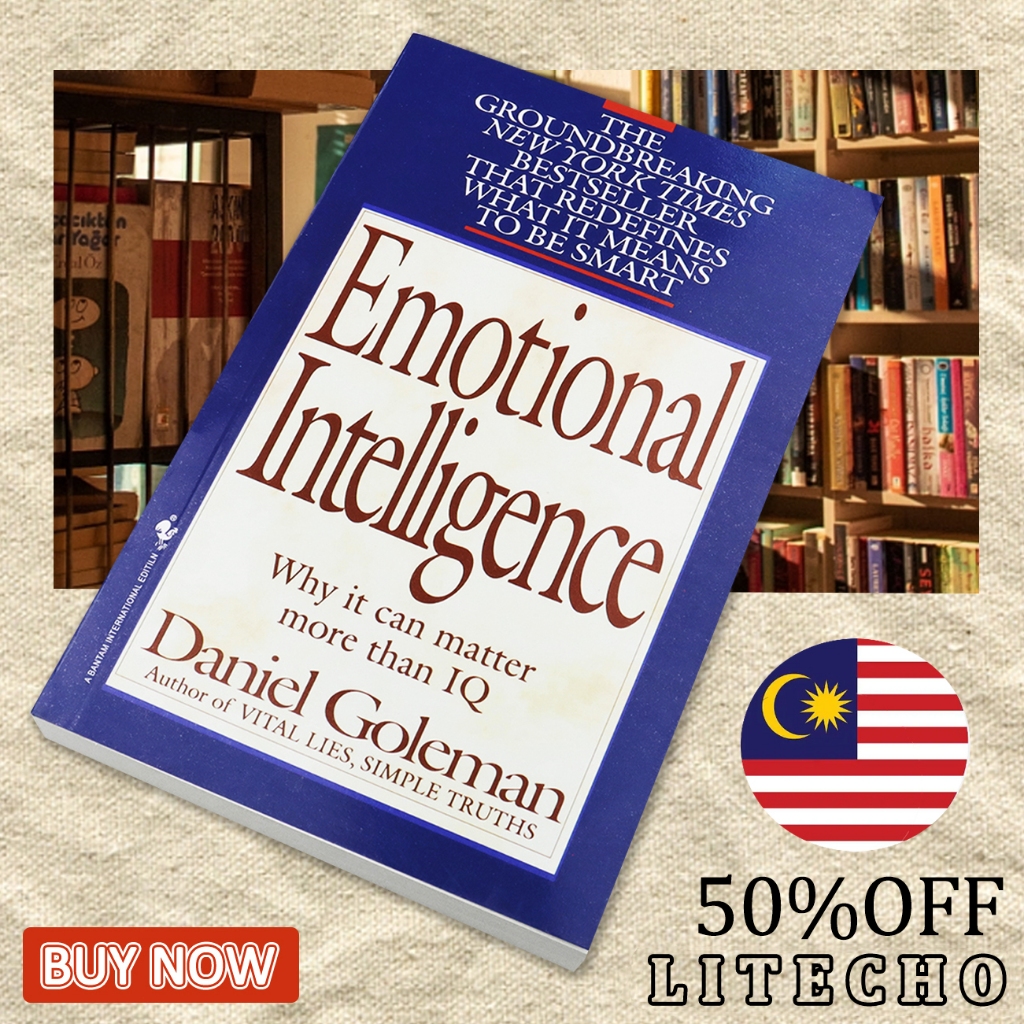 Emotional Intelligence:Why It Can Matter More Than IQ by Daniel Goleman Psychology books self ...