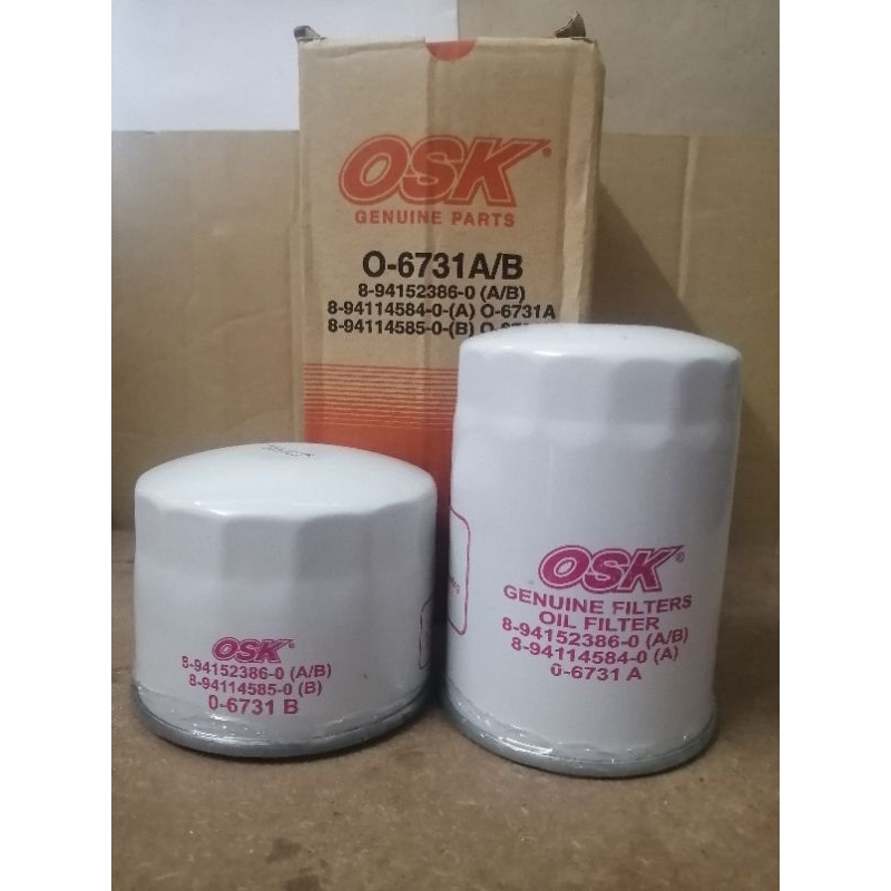 ISUZU NKR OIL FILTER O-6731 A/B OSK | Shopee Malaysia