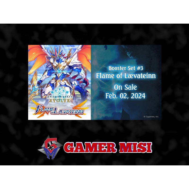 SHADOWVERSE EVOLVE ENGLISH : BT-03 FLAME OF LAEVATEINN (BOX) | Shopee Malaysia