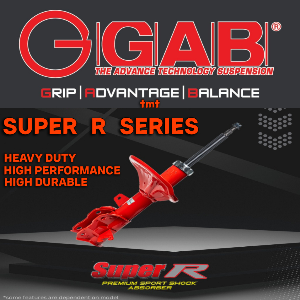 SUBARU XV GP (2012-2016) GAB SUPER R HEAVY DUTY ABSORBER | Shopee Malaysia