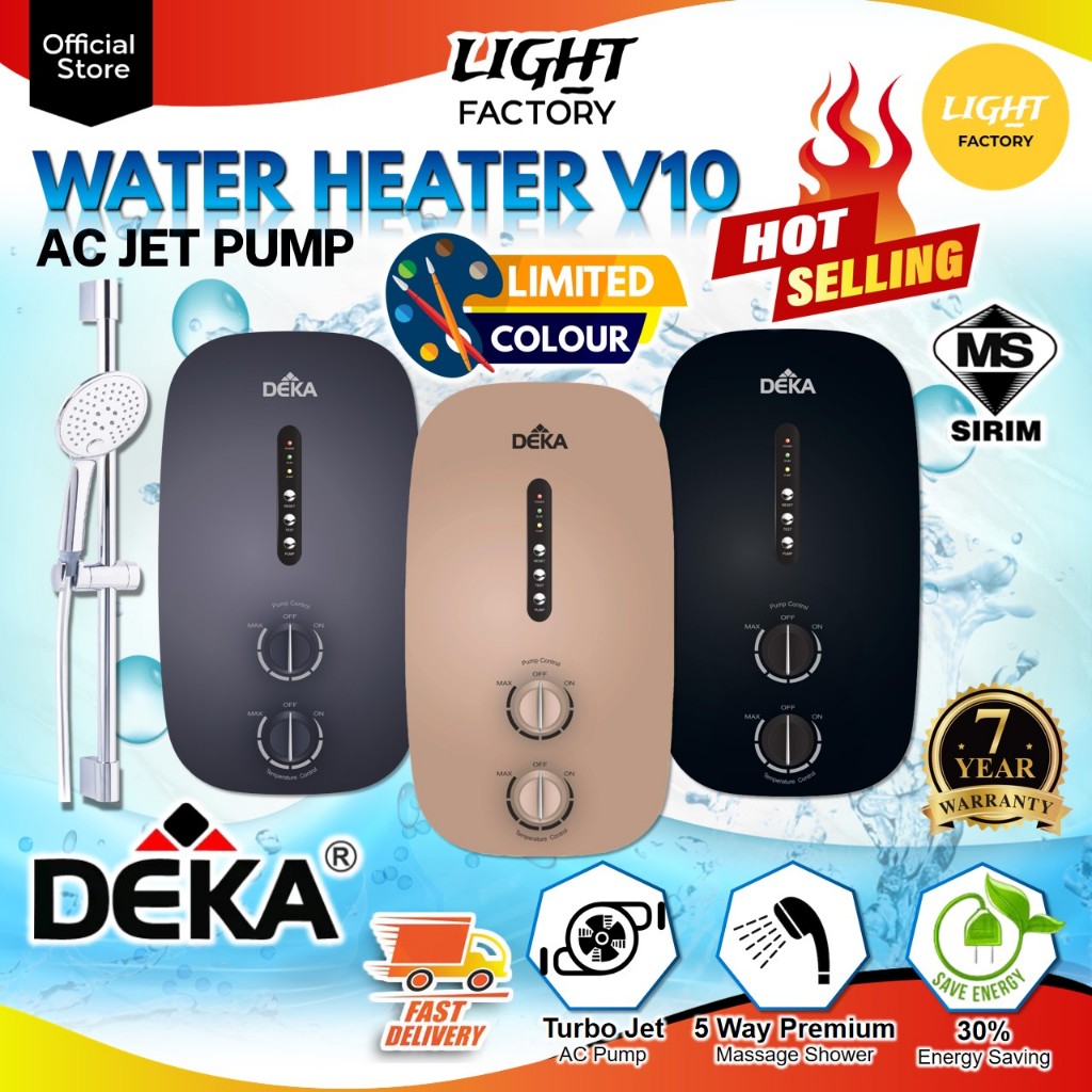 💥HOT💥SIRIM APPROVED DEKA V10 AC Pump || FANZO Glory Series GL810N ...
