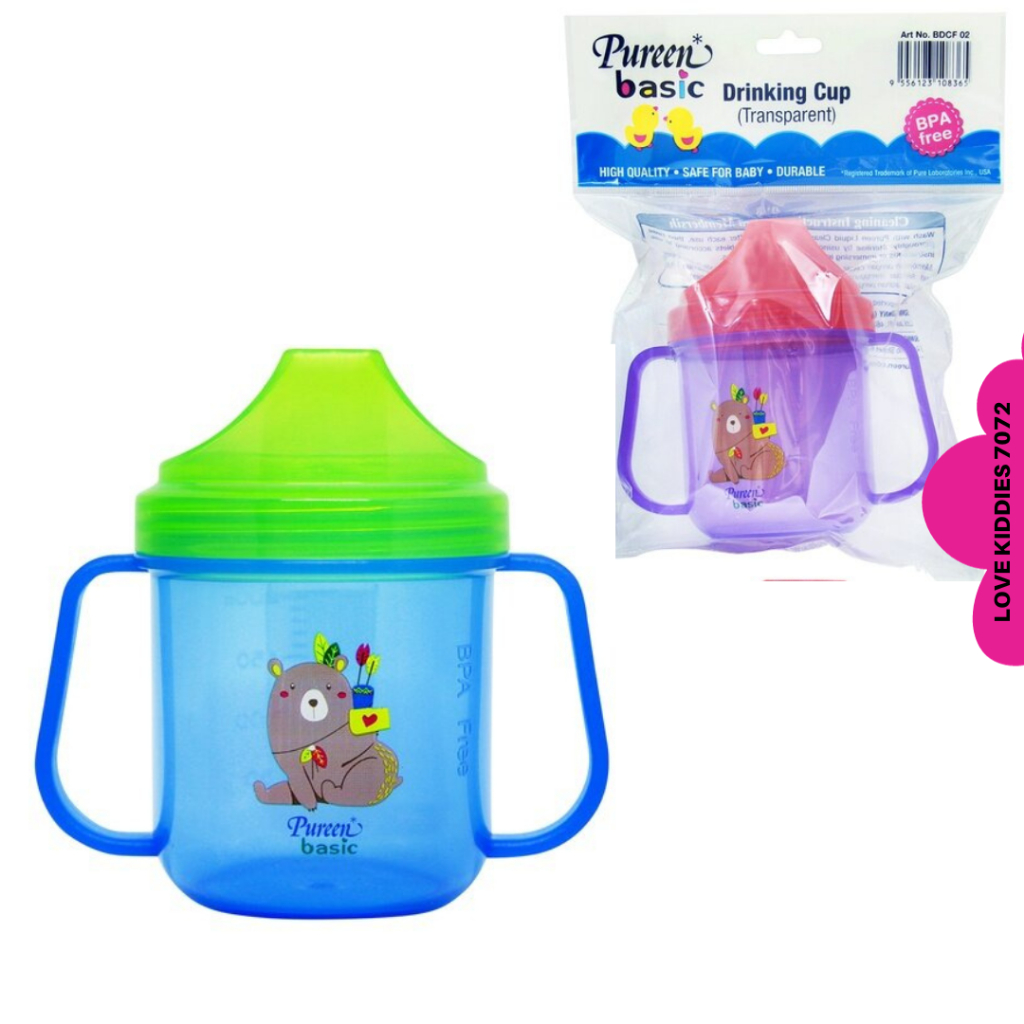 [READY STOCK]PUREEN DRINKING CUP TRANSPARENT- BCDF-02 BOTOL MINUMAN ...
