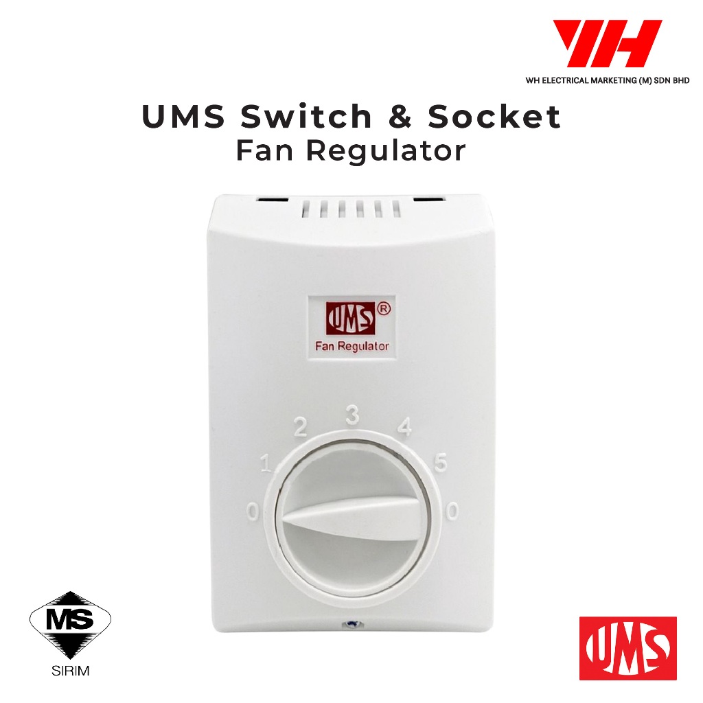 UMS Fan Regulator | Ceiling Fan Regulator | Shopee Malaysia