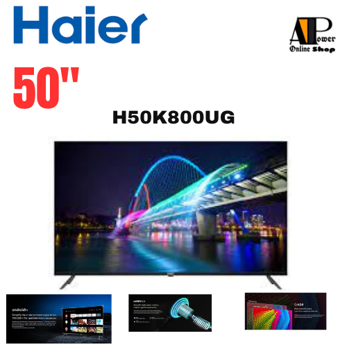 Haier 50-inch/55inci/65inci Smart TV Android 4K UHD - H50K800UG/55K66UG ...