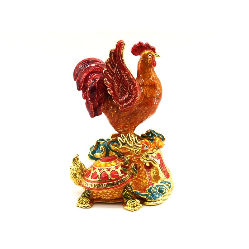 Rooster With Dragon Tortoise - Feng Shui Product for Winning Luck ...