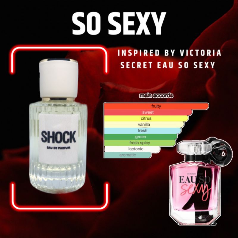 So Sexy - SHOCK Perfumes Tahan 24 jam Perfume Minyak Wangi Men Women ...