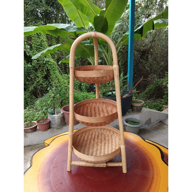 Rak bawang / Bakul bawang / Bakul rotan | Shopee Malaysia