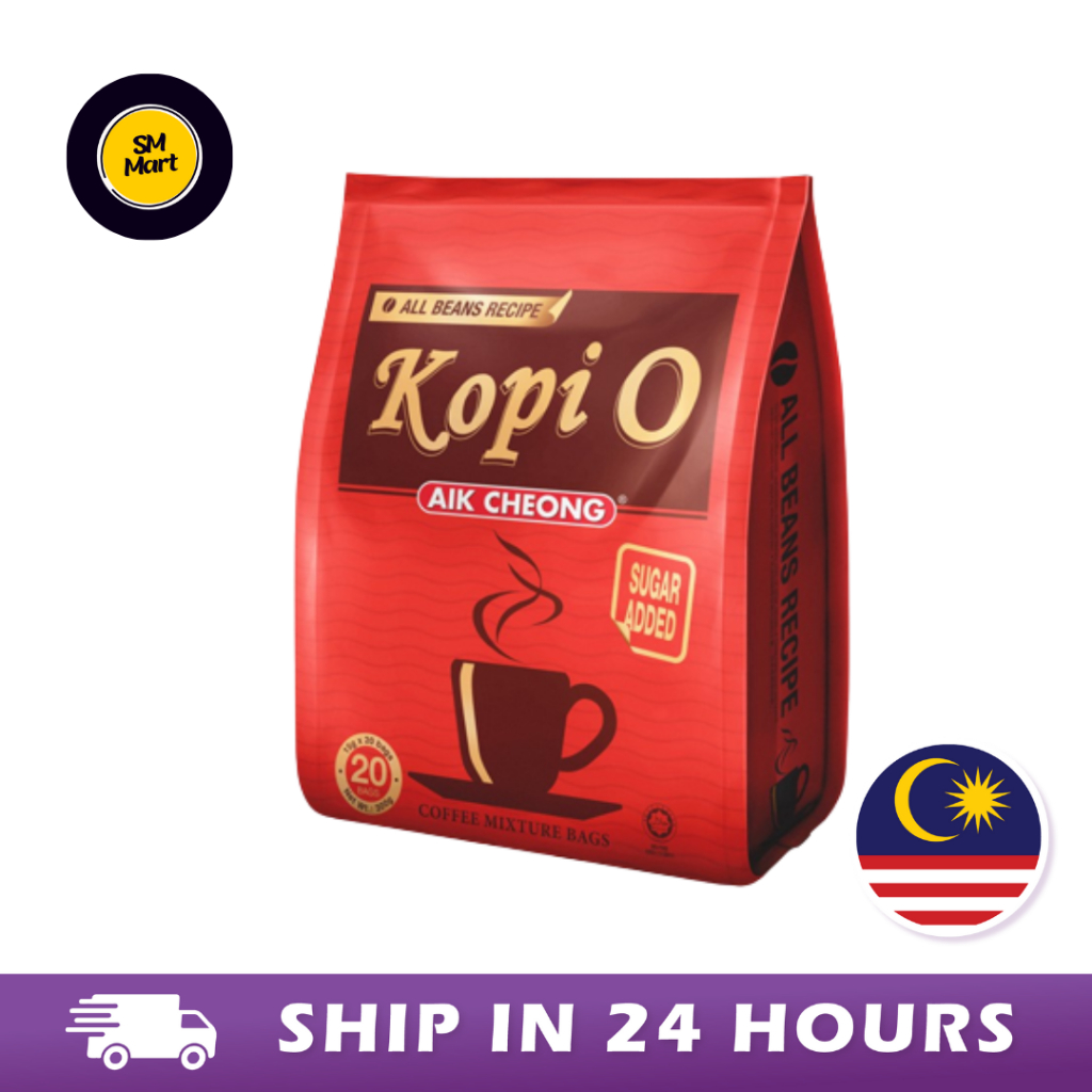 Aik Cheong Kopi O 2 In 1 Coffee Mixture Bags (20 x 20g/400g) | Shopee Malaysia