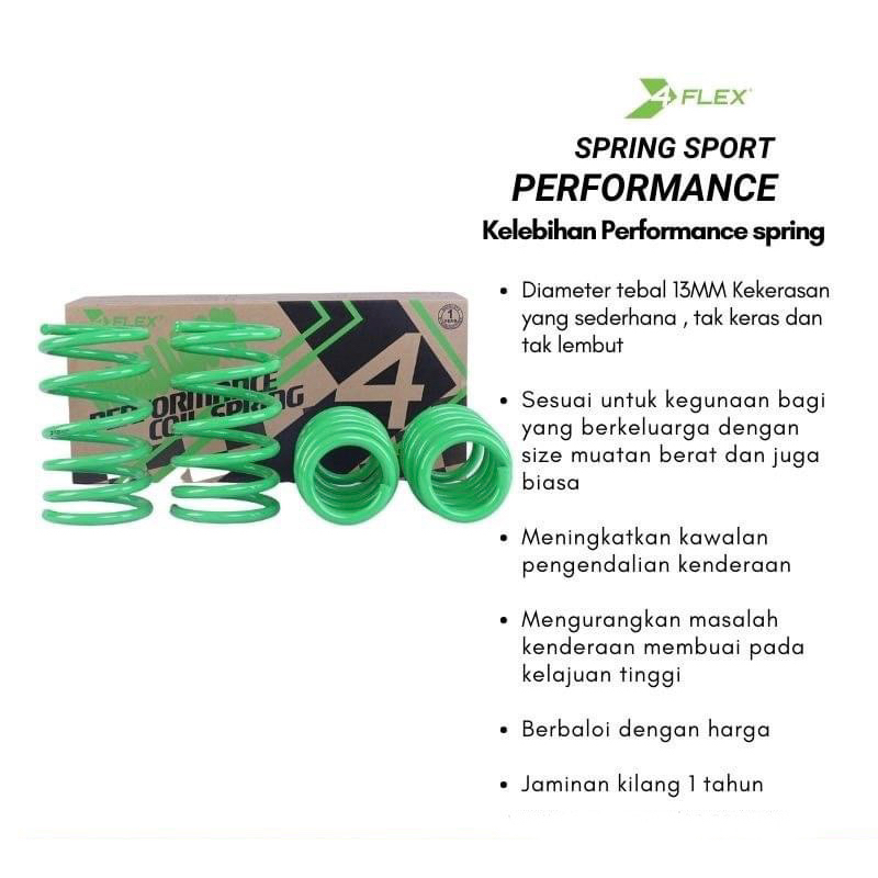 4FLEX AXIA BEZZA ALZA MYVI OLD BEST ICON MG3 SPORT SPRING | Shopee Malaysia