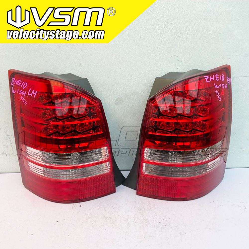 Toyota Wish ZNE10 03-09 Tail Lamp Rear Light Lampu Belakang 3 Line LED ...