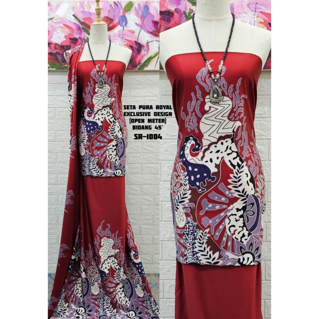 READY STOK KAIN PASANG CORAK BATIK EXCLUSIVE EXCLUSIVE KAIN PASANG ...