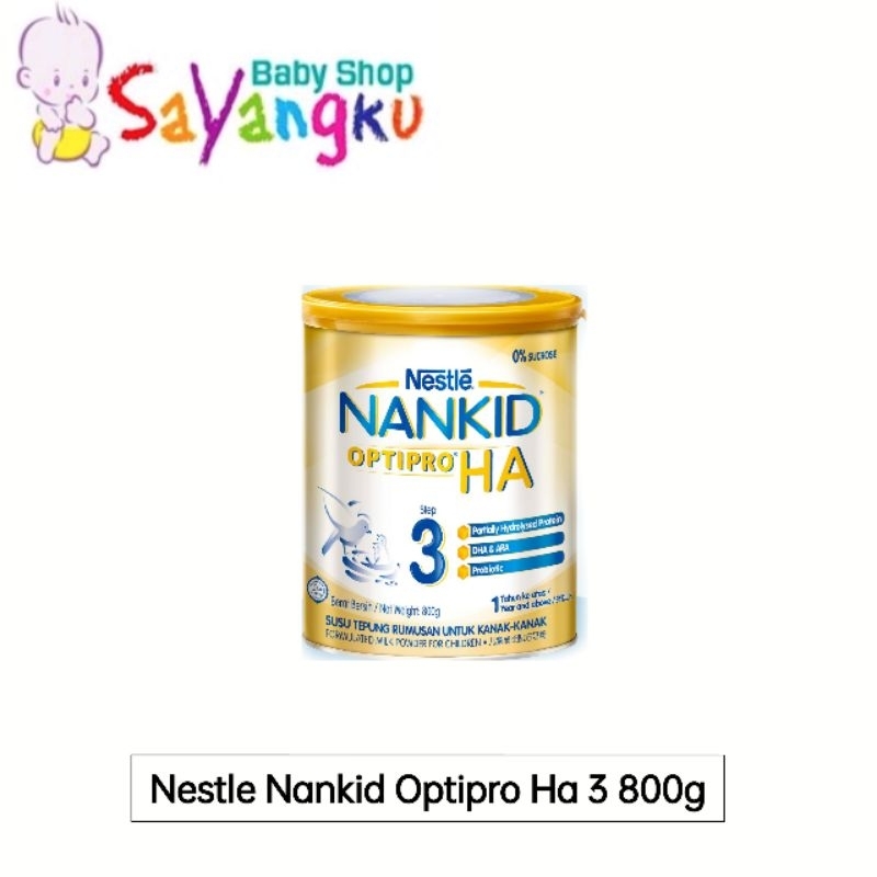 Nestle Nankid Optipro Ha 3 - 800g ( May 2025 ) | Shopee Malaysia