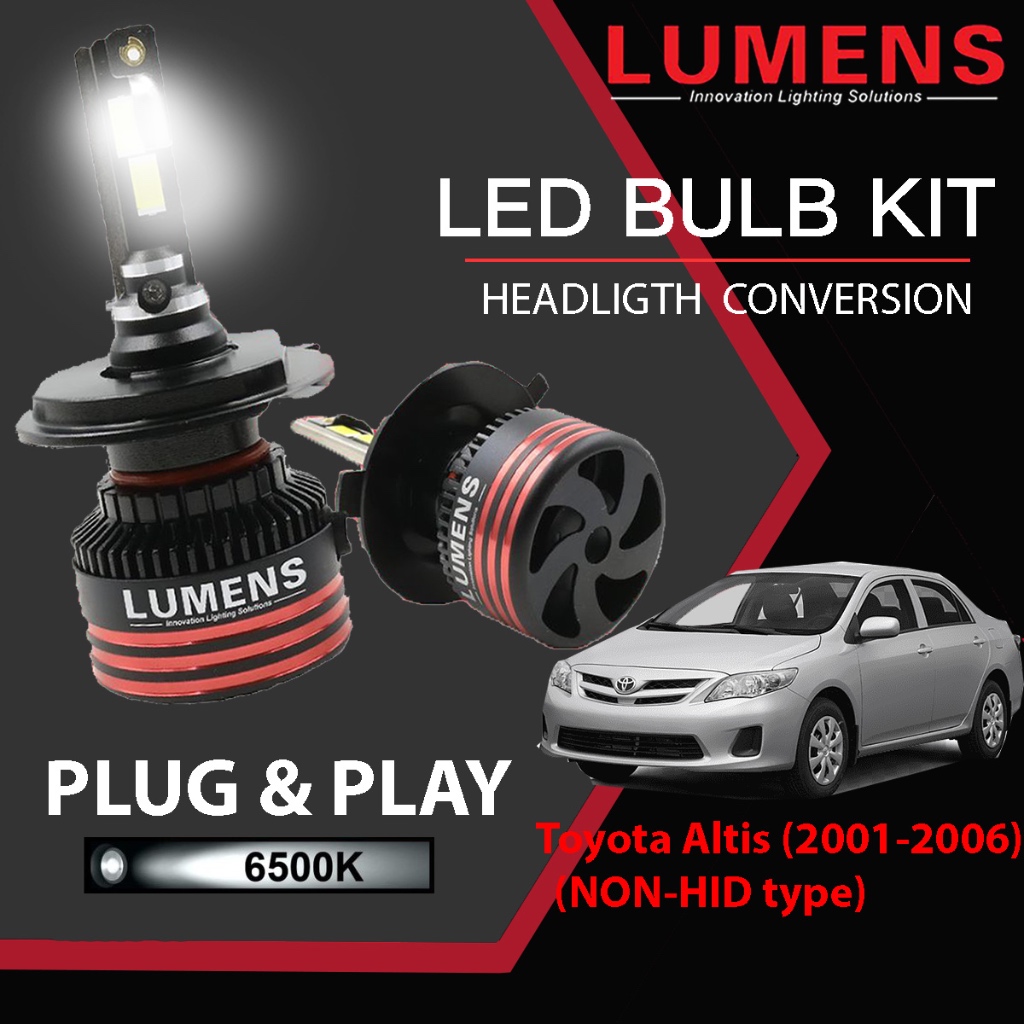 Toyota Altis (2001-2006) E140, E150 10th Gens- LUMENS Car Lighting ...