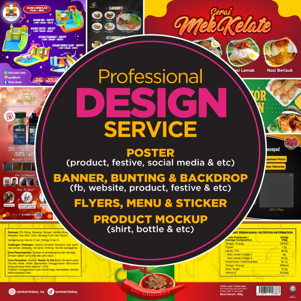 Design Produk Poster | Iklan Produk | Flyer | Produk Mockup | Banner ...