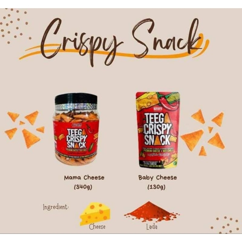TEEGA CRISPY SNACK FAMILY | Shopee Malaysia