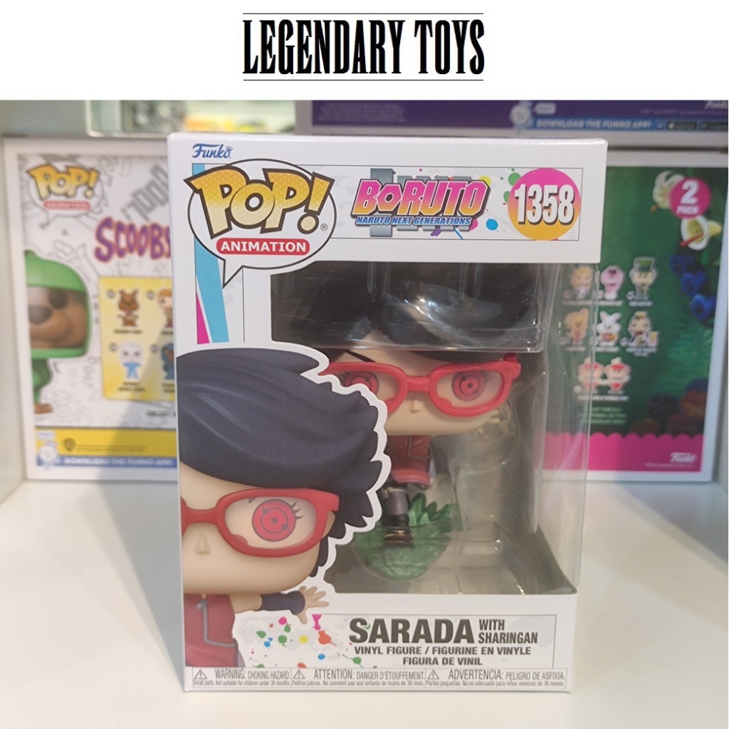 Funko Pop! ANIMATION #1358 Boruto Sarada with Sharingan | Shopee Malaysia