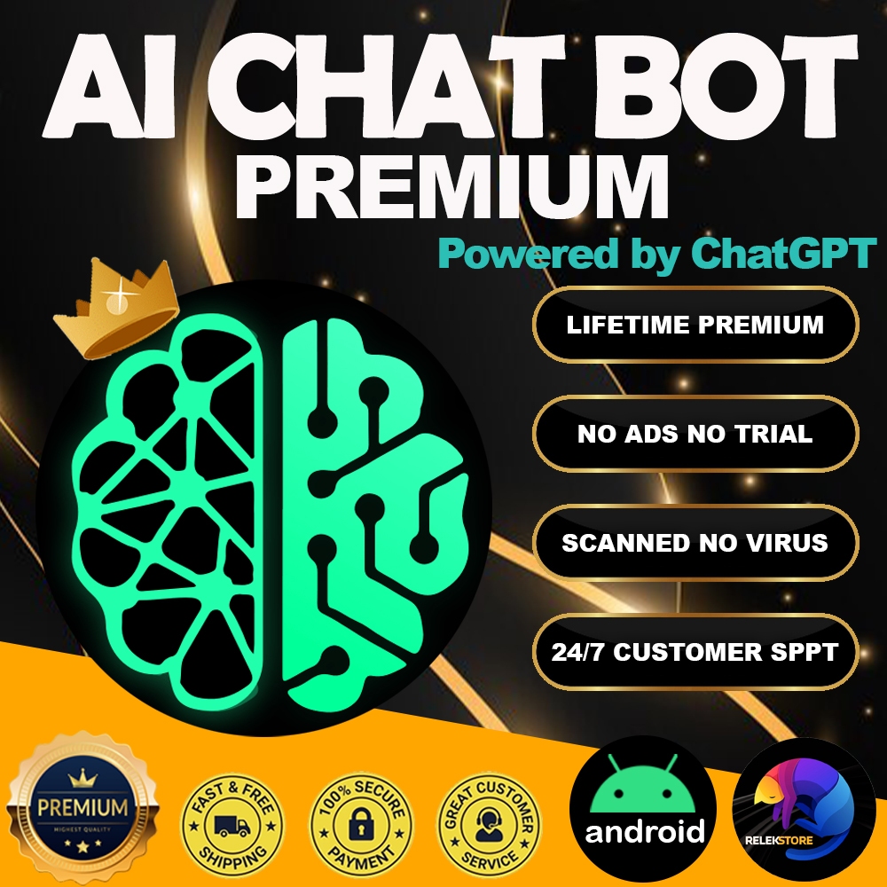AI Chat Bot Al Friend: By ChatGPT⭐TOP-RATED⭐ ️Android APP| 👑Lifetime Premium👑 | Ultimate PRO ...