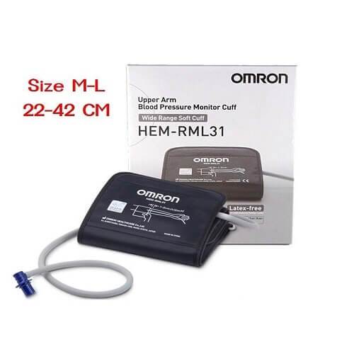 omron RML31 Wide Range Upper Arm Large SOFT Cuff For HEM Series Blood ...