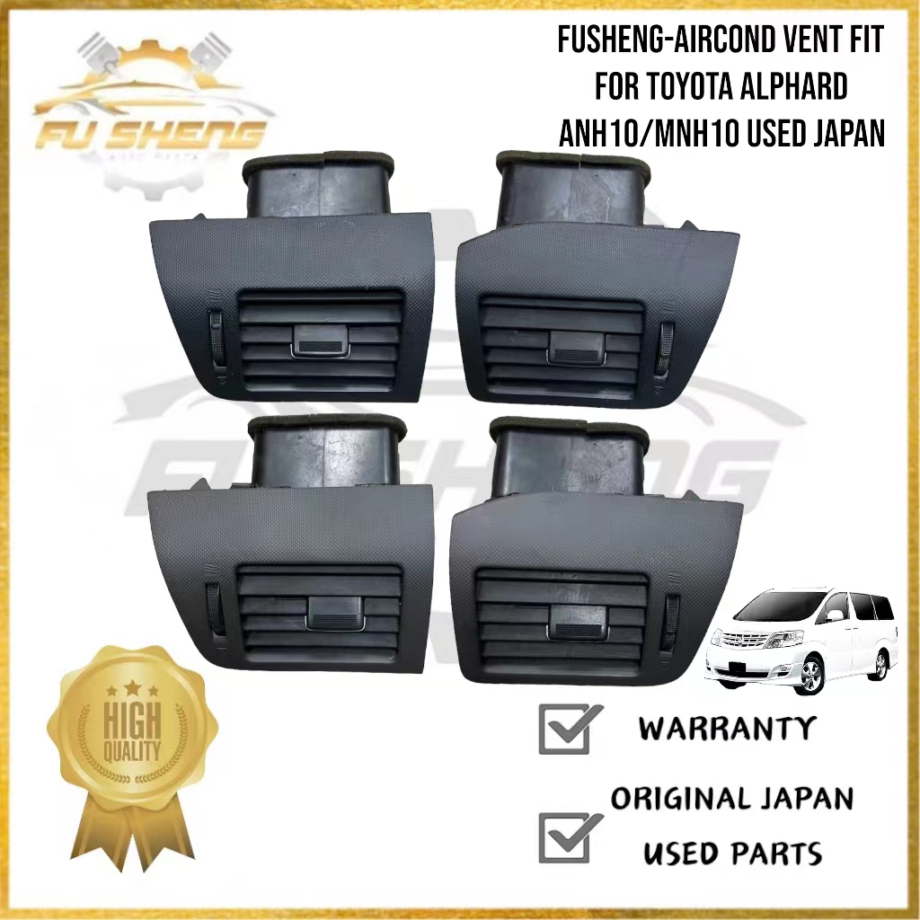 Aircond Vent Fit For Toyota Alphard ANH10/MNH10 Used Japan | Shopee ...