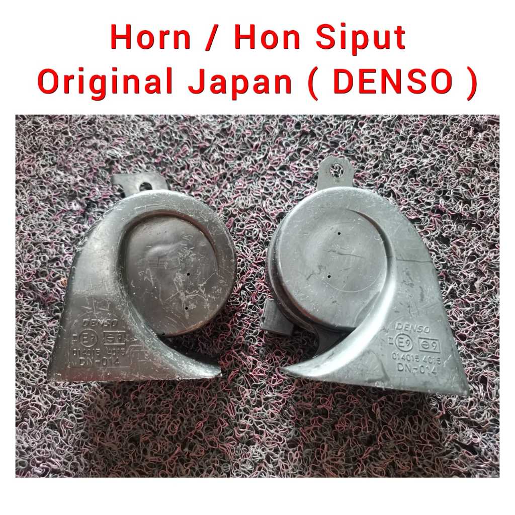 Horn Hon Siput ( DENSO ) Car Horn / Hon Kereta ( Original Made In Japan ...