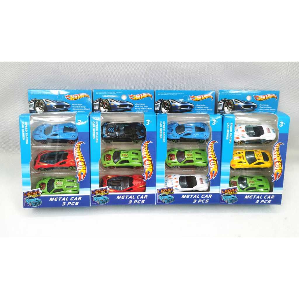 Hot wheel Die Cast models Set 3 in 1 | Shopee Malaysia
