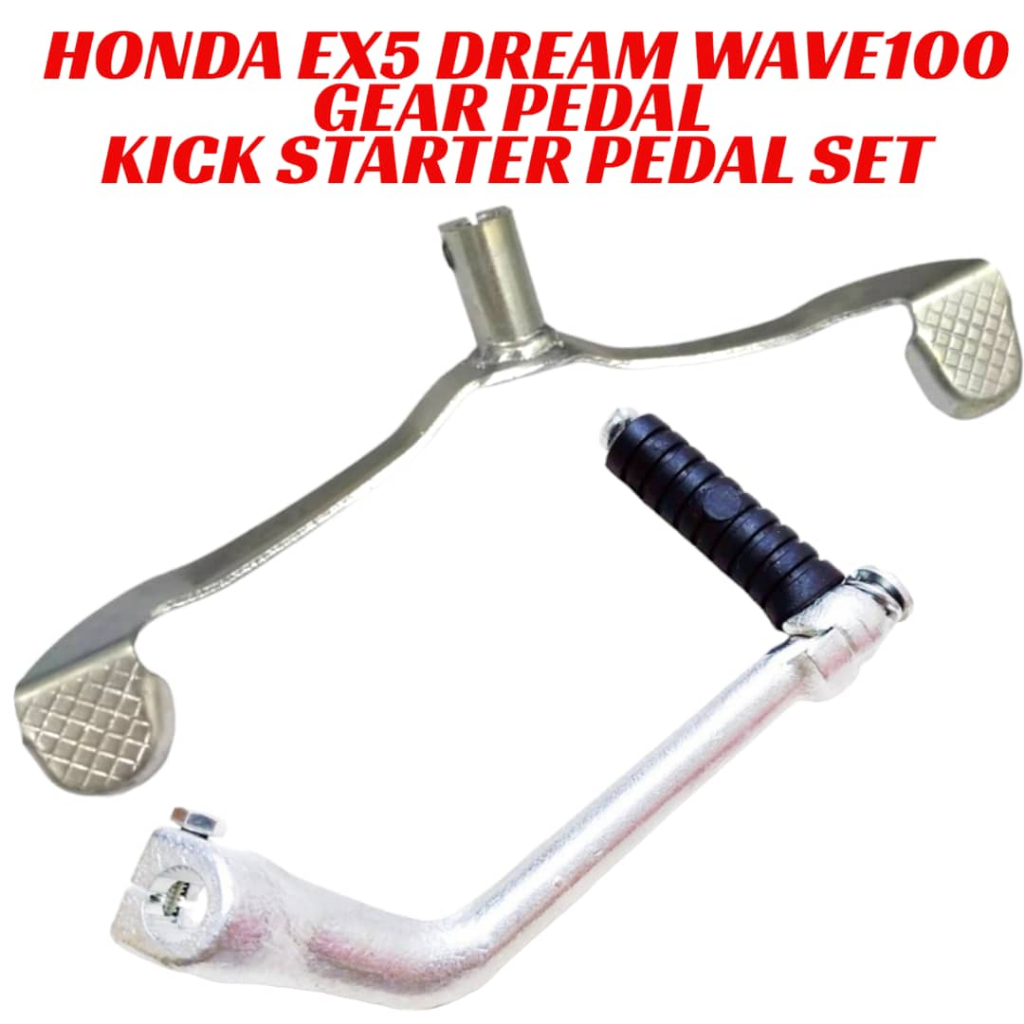 Honda WAVE100 WAVE 100 W100 EX5 DREAM CLASS Kick Starter Pedal Gear Pedal Start Enkor Anchor ...