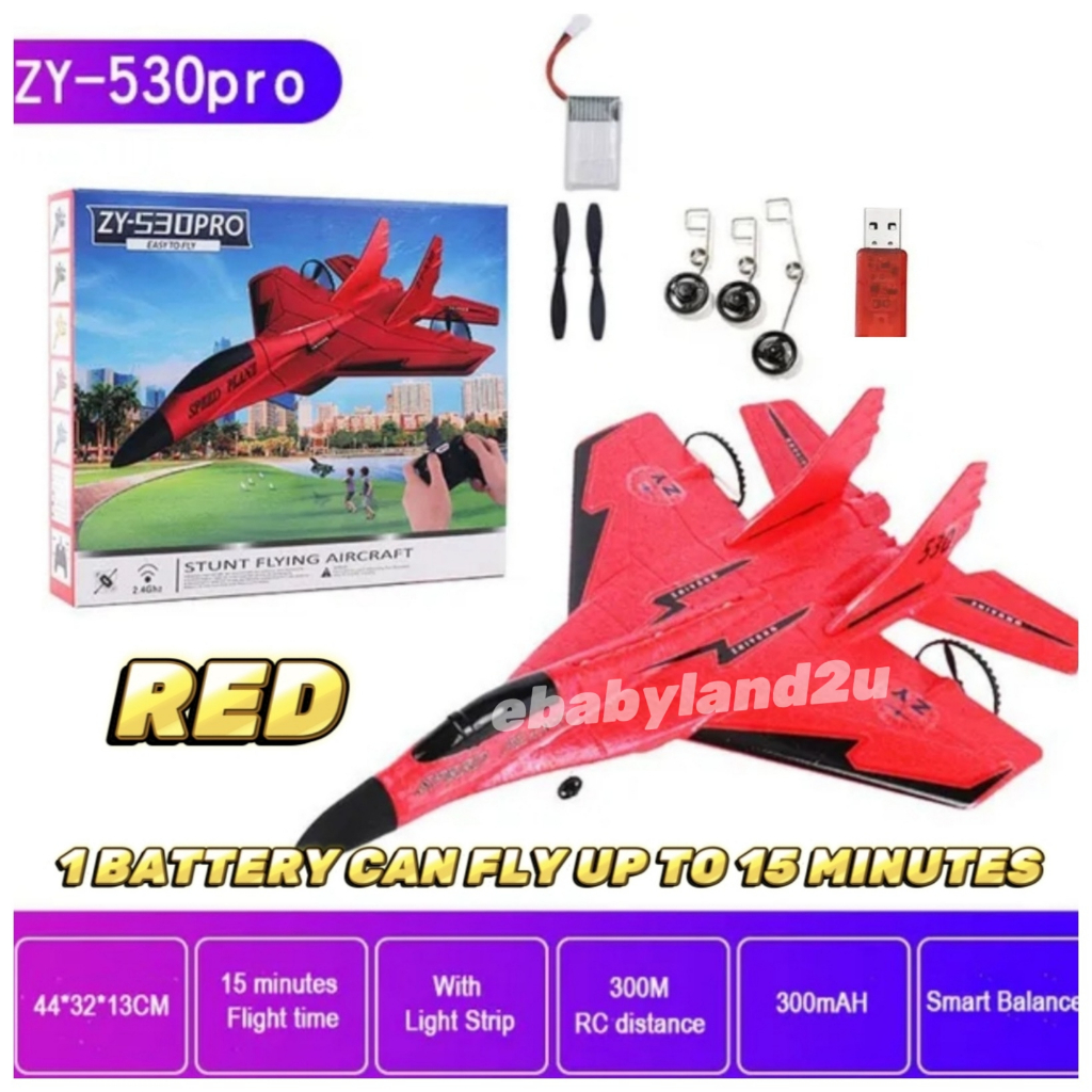 RC Jet Remote Control Aircraft Airplane Fighter Jet EPP Foam Plane Toy ...