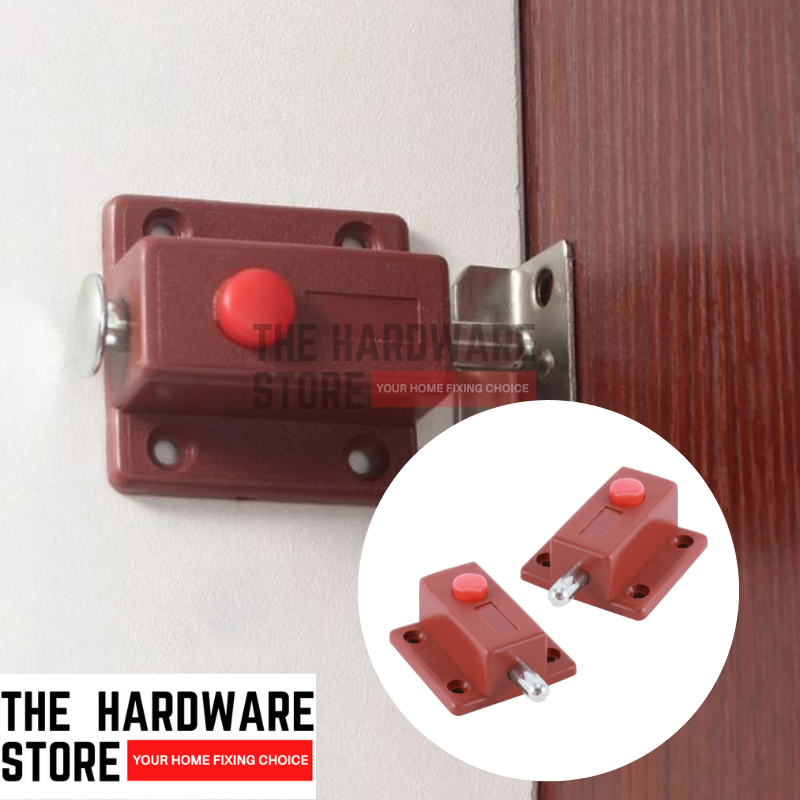 Cabinet Spring Door Latch Push Button Spring Load Automatic Door Bolt ...