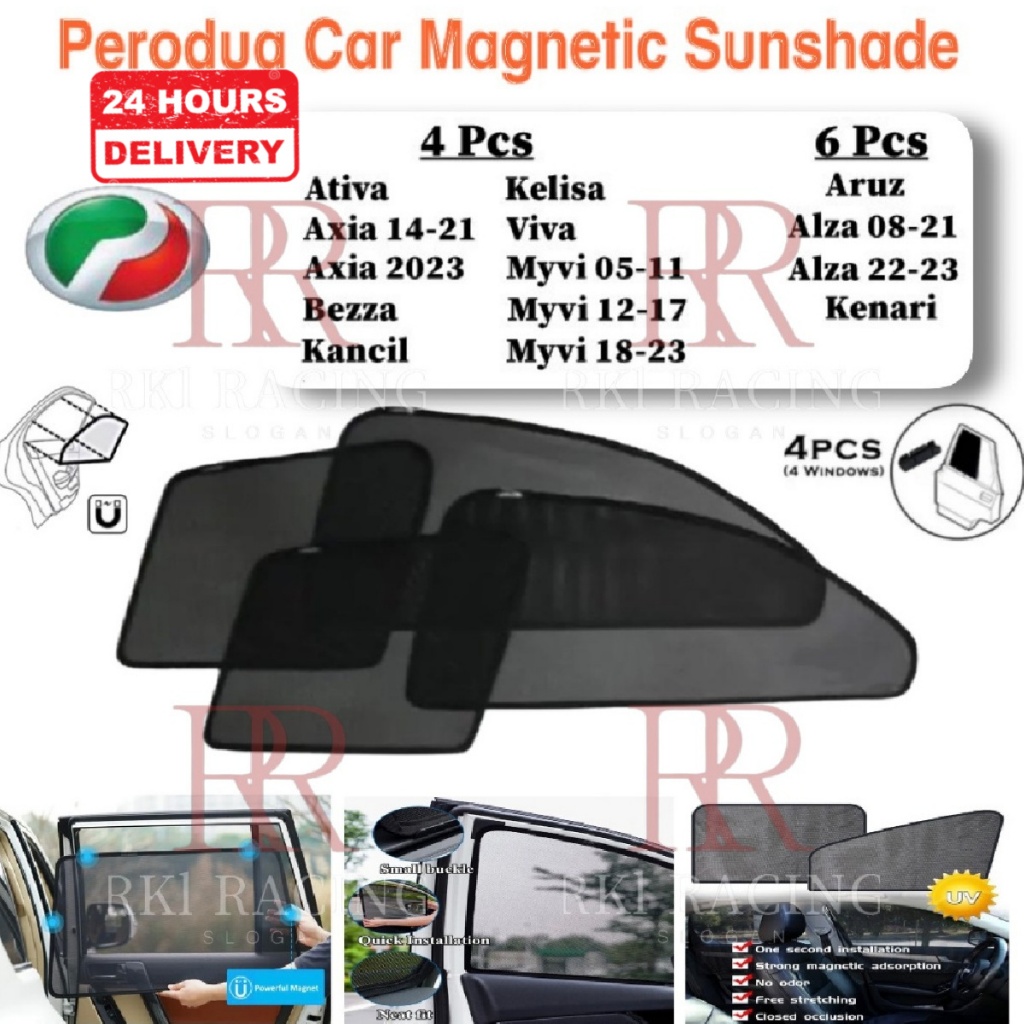 【Magnetic】Perodua Alza 2022 Viva Axia Bezza AruzMyvi 2005 Myvi Icon ...