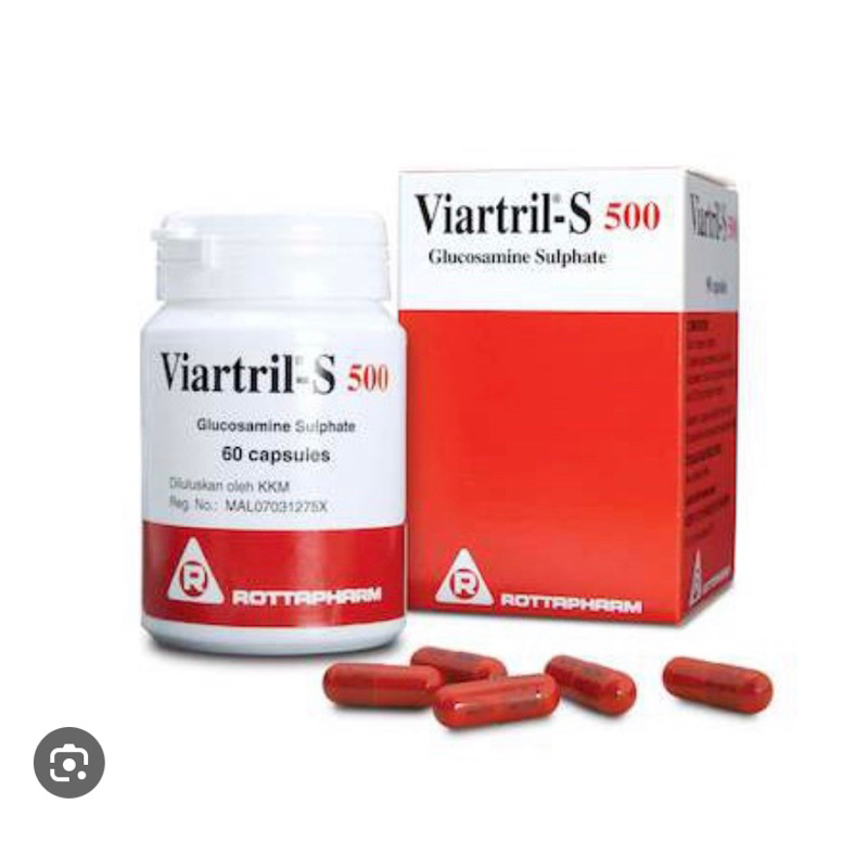 Viartril-S 500mg Capsule 90s | Shopee Malaysia