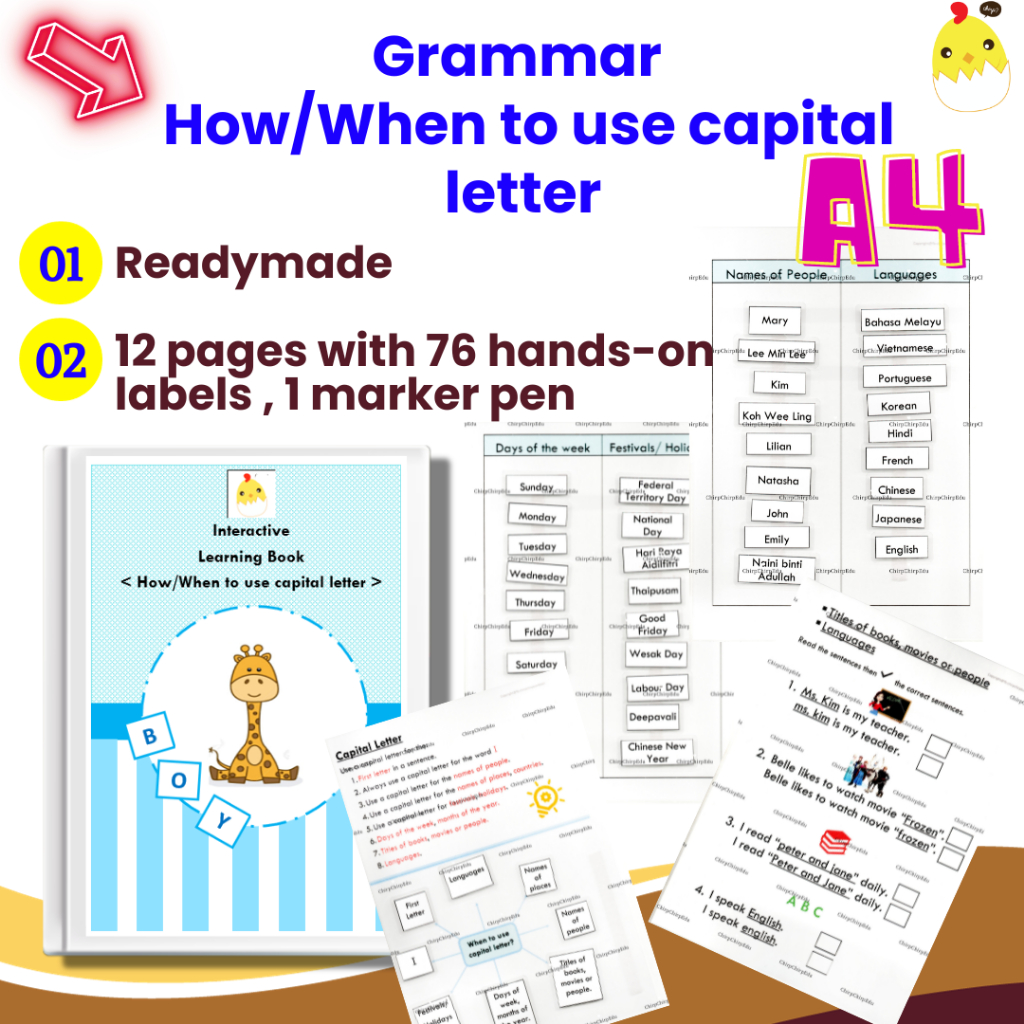 English Grammar Busy book 5 to 10 Year Old Improving Your English ...