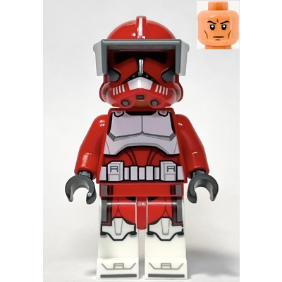 LEGO STAR WARS sw1304 Clone Trooper Commander Fox, Coruscant Guard ...