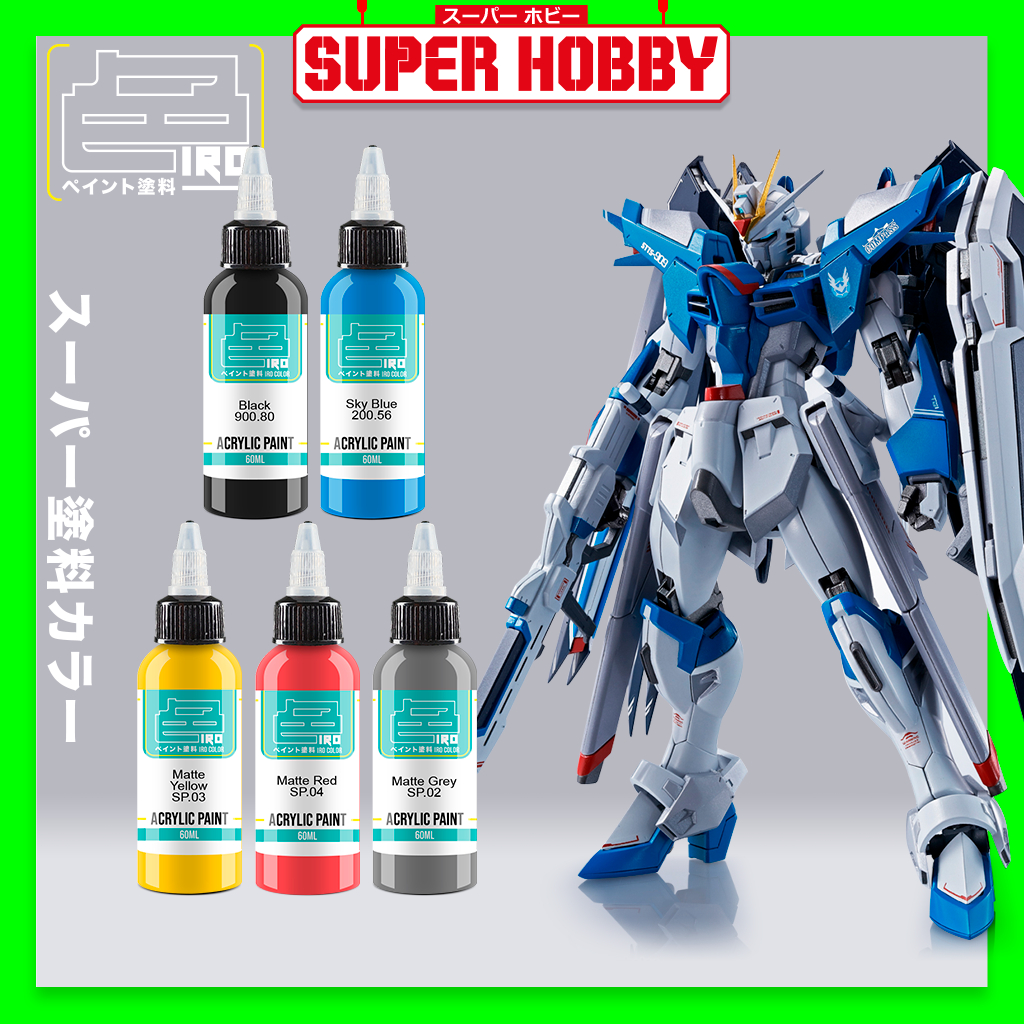 IRO Paint 60ml Gundam Color 【 Solid & Matte Series 】 Japan Quality ...