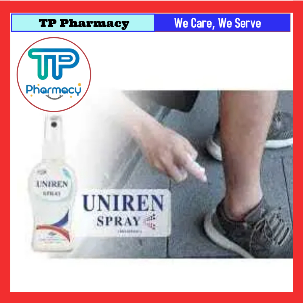 Uniren Spray Sakit Lutut Sakit Sendi 60ml exp:2027 | Shopee Malaysia
