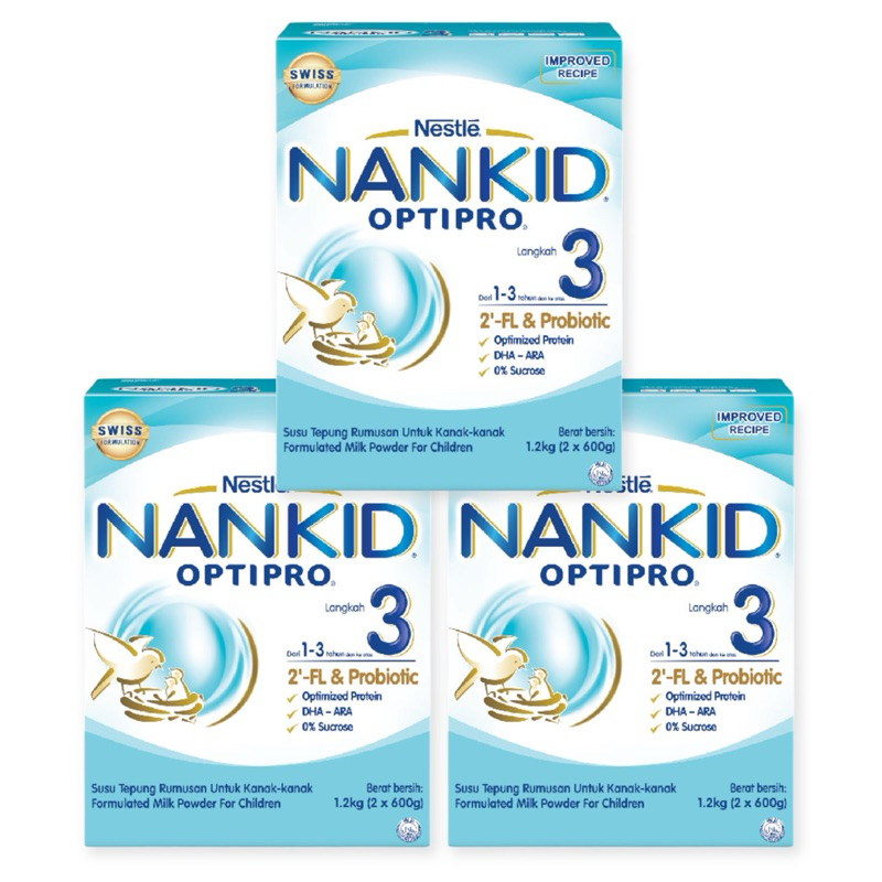 NANKID OPTIPRO STEP 3/4 (1.2kg X 3 Boxes) Exp:03/2026 | Shopee Malaysia