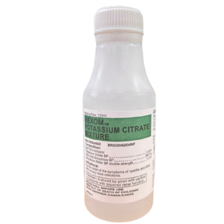 REXOM POTASSIUM CITRATE 120ML | Shopee Malaysia